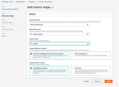 Aws Deploy Reactjs App Trên Ecs Tích Hợp Ci Cd Codecommit Codebuild Codepipeline Ai