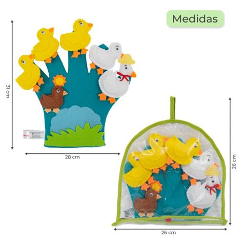 Guante De Títeres El Patito Feo