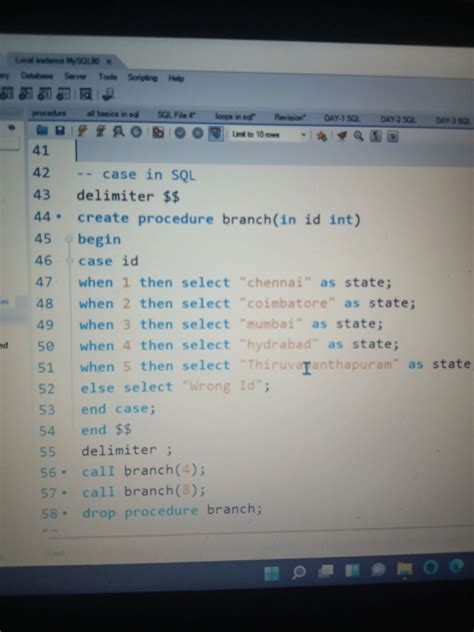 Abhi K On Linkedin Day 8 Sql Topics Passing Parameters Inout