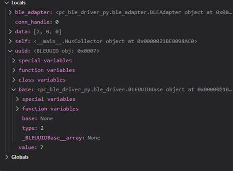 pc ble driver py not returning base uuid for on notification callback