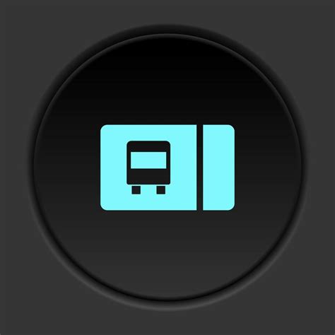 Round Button Icon Card Cinema Ticket Button Banner Round Badge Interface For Application