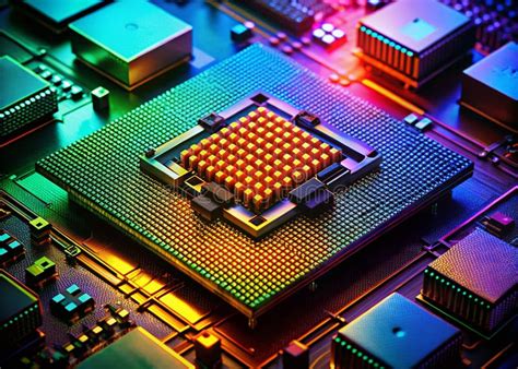 Unveiling The Inner Workings A Lowlight Exploration Of Central Processing Units Cpus Stock