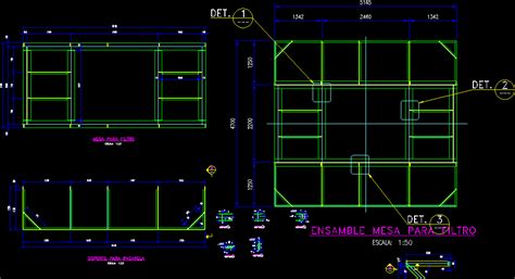 Metal Platform Dwg Block For Autocad • Designs Cad