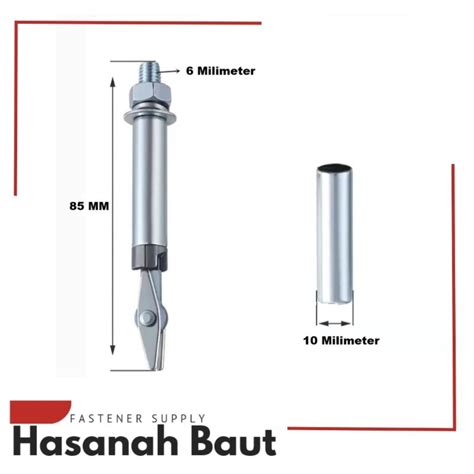 Jual Dynabolt Hebel 10x85mm Galvanis Shopee Indonesia