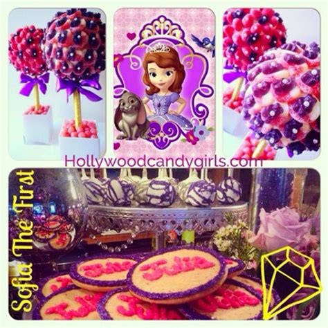 Sofia The First Princess Royal Tea Party Them Birthday Candy Buffet