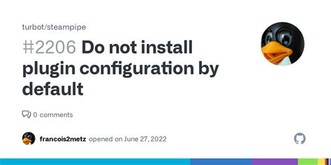 do not install plugin configuration by default · issue 2206 · turbot