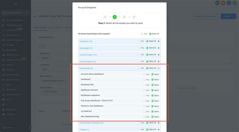 How To Load Snapshots With Dashboards Highlevel Support Portal