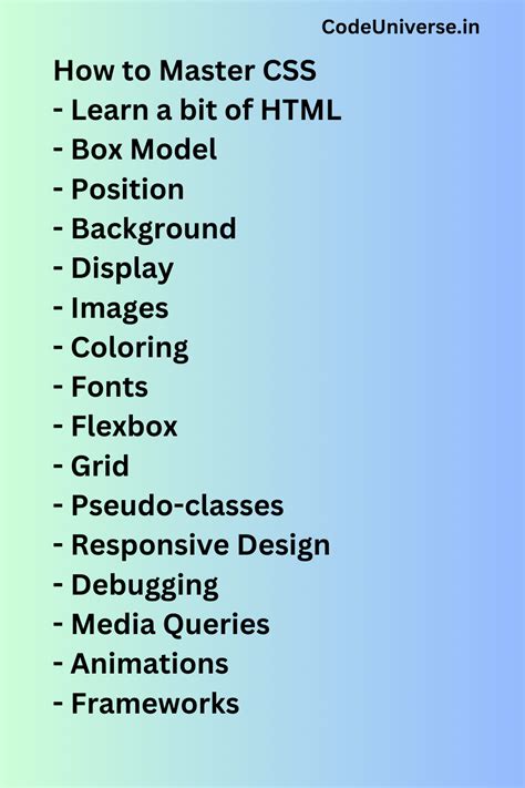 How To Master Css