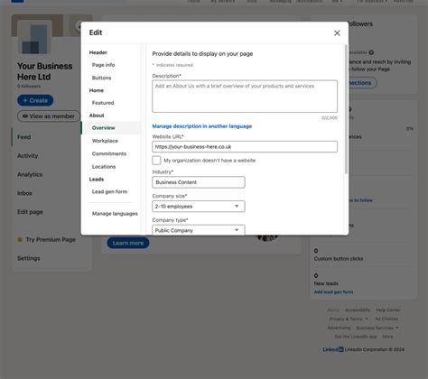 How To Create A Company Page On LinkedIn Marketing Labs