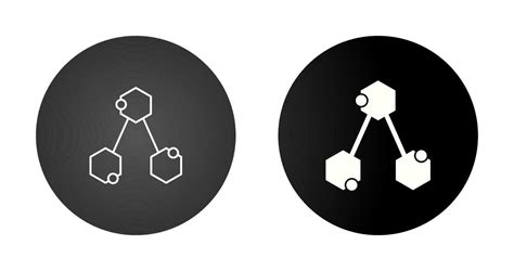 Chemical Structure Vector Icon Vector Art At Vecteezy
