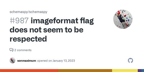 Imageformat Flag Does Not Seem To Be Respected Issue Schemaspy Schemaspy GitHub