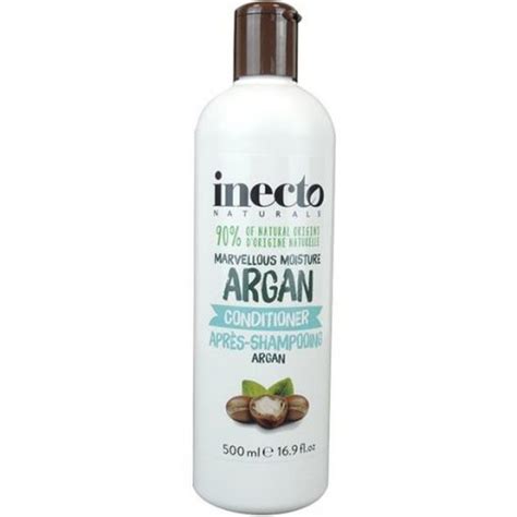 Inecto Argan Conditioner 500ml Colour Zone Cosmetics