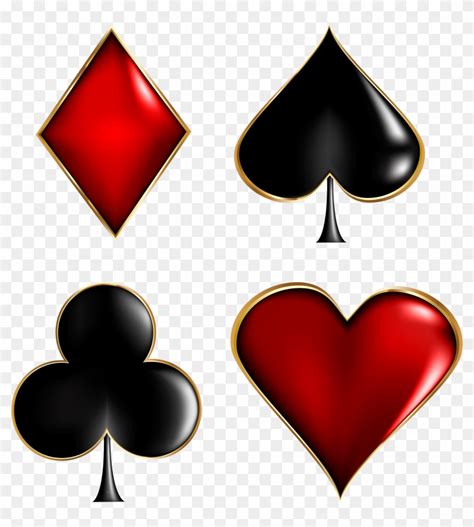 Cards Symbols Clip Art Cards Symbols Clip Art Full Size Png Clipart