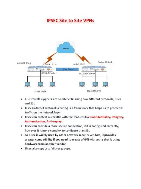 39 Ipsec Site To Site Vpns Pdf Cryptography Internet