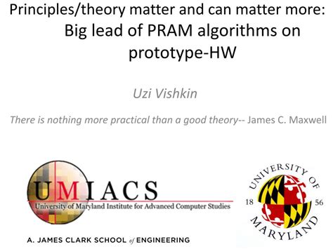 Ppt Principlestheory Matter And Can Matter More Big Lead Of Pram
