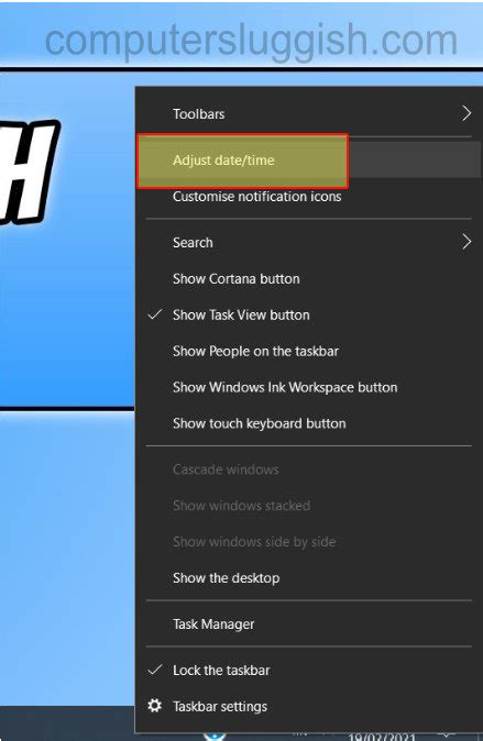 How To Fix Date Time Not Showing Correctly In Windows ComputerSluggish