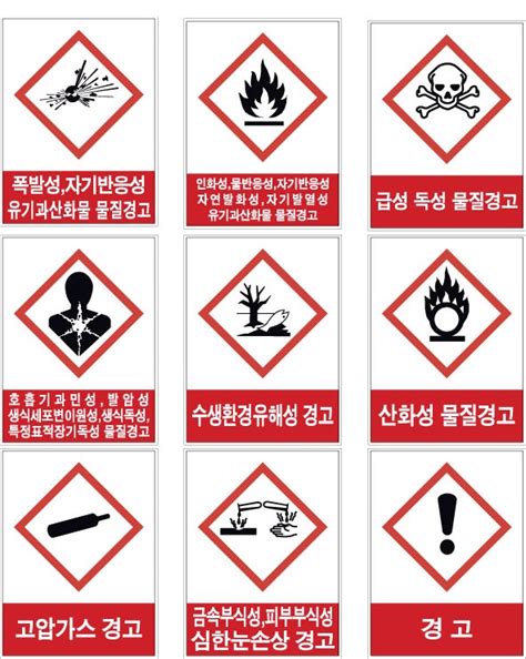 제일 물질안전보건자료msds 경고표시 네이버 블로그