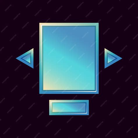 Premium Vector Set Of Game Ui Board Pop Up Template For Gui Asset Elements