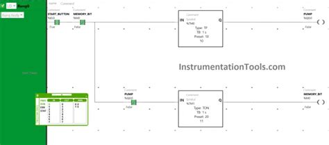 PLC Pump Control 10 Seconds ON 20 Seconds OFF