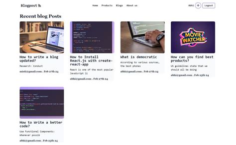 Abhishek Kumar On Linkedin 🚀 Just Launched My Latest Project A Full Stack Blog Application Built