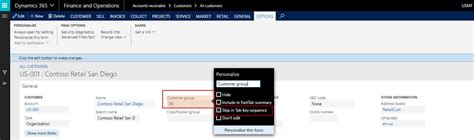Personalize The User Experience For Dynamics 365 Finance And Operations
