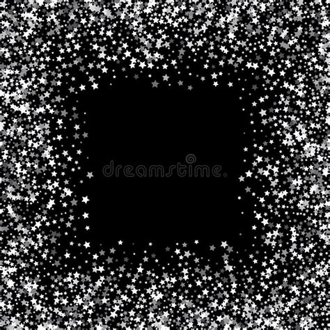 Frame Or Border Of Stars Stock Vector Illustration Of Glisten 114361206