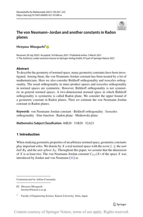 The Von Neumannjordan And Another Constants In Radon Planes