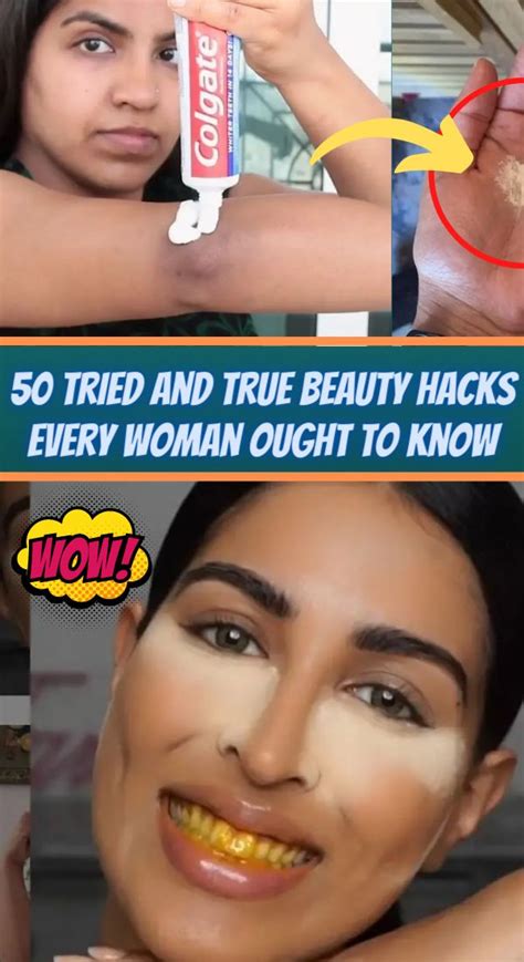 50 Tried And True Beauty Hacks Every Woman Ought To Know