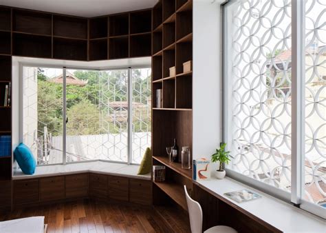 Hem House By Sanuki Daisuke Features Patterned Window Grilles