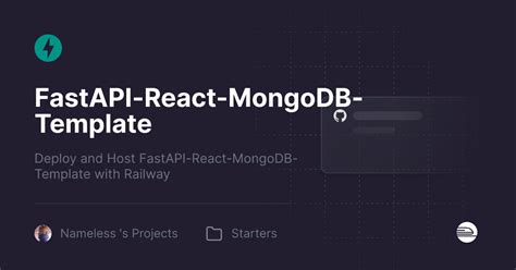 Deploy Fastapi React Mongodb Template Railway