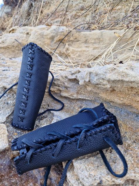 Medieval Leather Braces Etsy