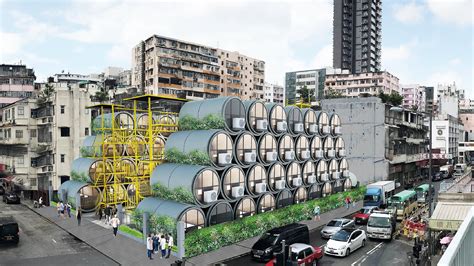 Micro Homes In Pipes Designed To Ease Hong Kongs Housing Crisis