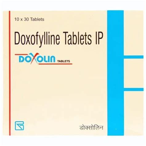 Doxofylline Tablets Doxolin 400mg At ₹ 127box Hudkeshwar Nagpur Id 2852141568630
