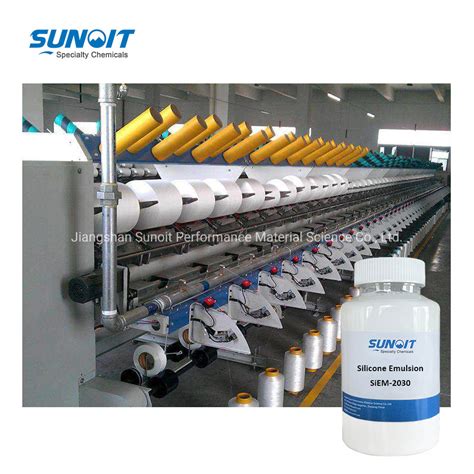 Silicone Emulsion Textile Lubrication Of Yarns Submitted To Friction