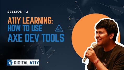 How To Use Axe Dev Tools And Understanding Semantics Accessibility Learning S YouTube