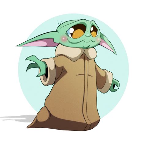 Grogu Clipart Png