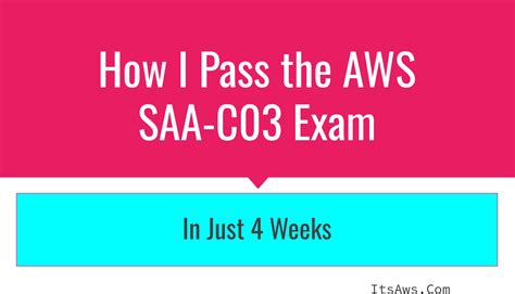 A Guide To Aws Solutions Architect Associate Saa C03 Exam Its ☁ Aws