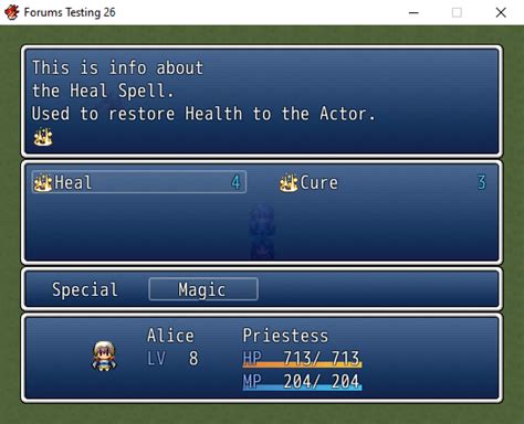 Menu Skills Scene For Map RPG Maker Forums