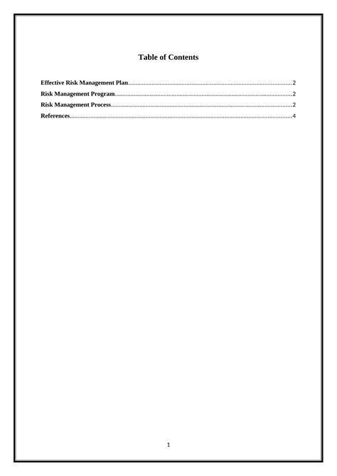 Information Security Cobit 5 Risk Management Plan