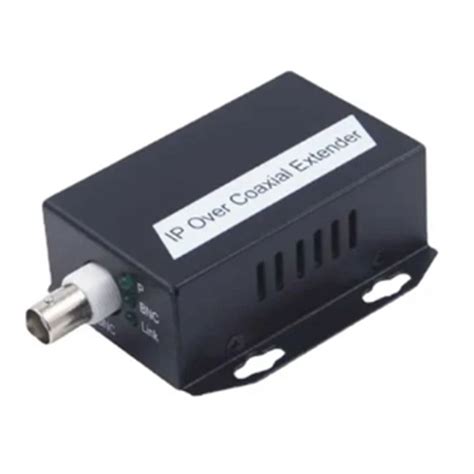 1pcs Ethernet Ip Extender Over Coax Hd Network Kit Eoc Coaxial Cable Transmission Extender For