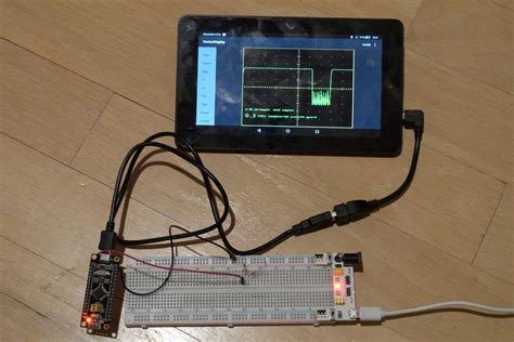 Tabletphone As Arduino Screen And A 2 Oscilloscope 4 Steps Instructables