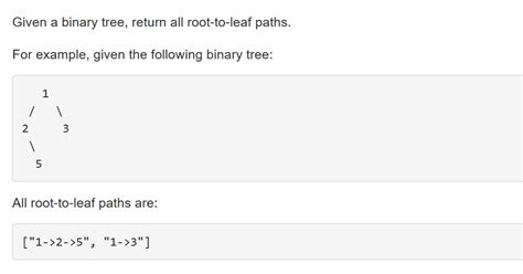 Binary Tree Paths