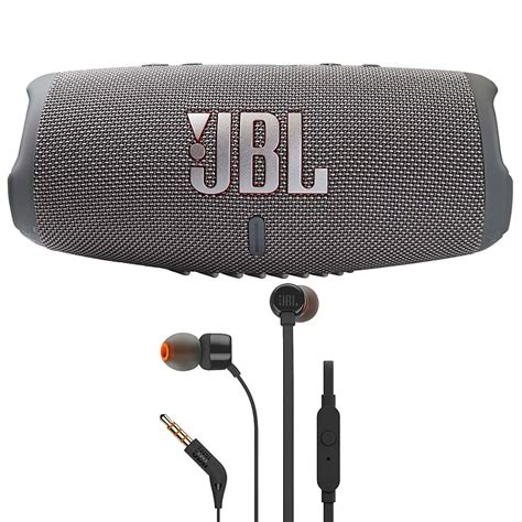 Jbl Charge Portable Bluetooth Waterproof Speaker Gray Reverb