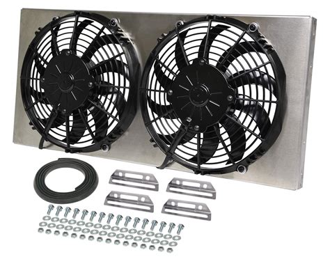 Derale 16812 Powerpack High Output Dual 10″ Electric Rad Fanaircraft