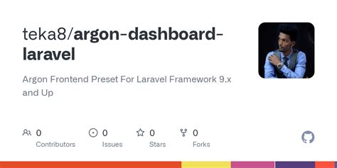 Github Teka8argon Dashboard Laravel Argon Frontend Preset For