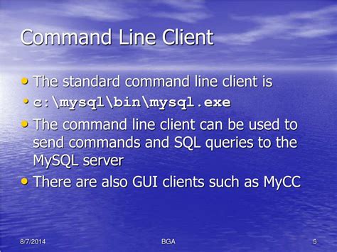 Ppt Mysql Database System Installation Guide And Commands Summary