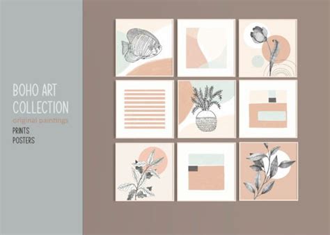 Hand Prints Posters Wall Gallery Graphic By Lelyacherry · Creative Fabrica