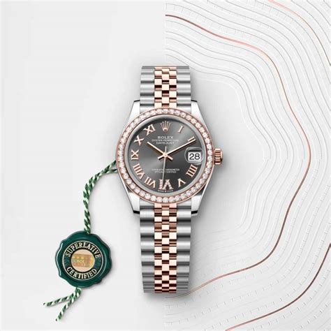 Rolex Datejust 31 In Everose Rolesor Combination Of Oystersteel And