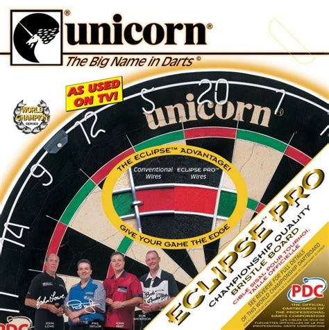 Unicorn Eclipse Pro Bristle Dartboard Good