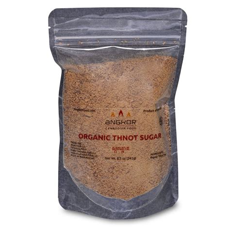 Organic Thnot Sugar Angkor Cambodian Food Market Hall Foods